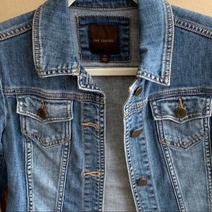 The Limited | Jackets & Coats | The Limited Crop Denim Jacket | Poshmark